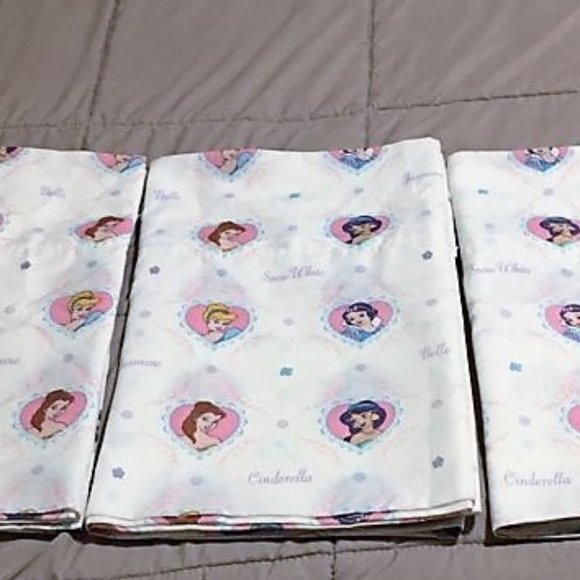 Disney | Accents | 3 Vintage Disney Princesses Valances Jasmine Snow ...